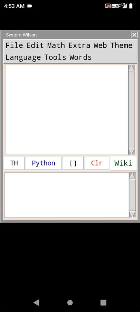 Tkinter App Execute Python C Mathematics And More Rpydroid3