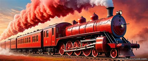 Train Red Colour
