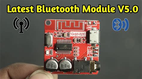 New Version Mini Bluetooth Module Kit 50 Gold 82e Youtube