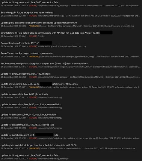 Homematic Losing Connection Daily Since 202112x Third Party Integrations Home Assistant