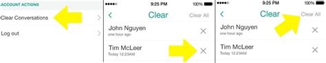 How To Clear Delete Snapchat Conversations On Iphone X 8 Plus 7