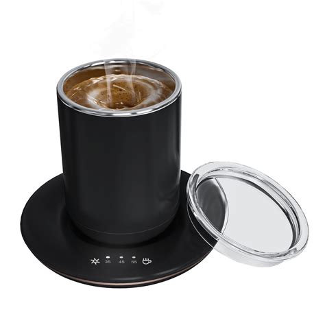 Self Stirring Coffee Mug Dual Function Temperature Control Mug For