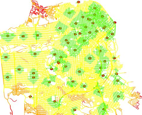 Qgis Create Isochrones From Streets With Distance Values