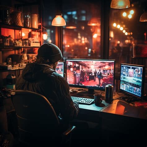 Premium Ai Image Computer Network