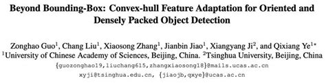 Beyond Bounding Box Convex Hull Feature Adaptation For Oriented And