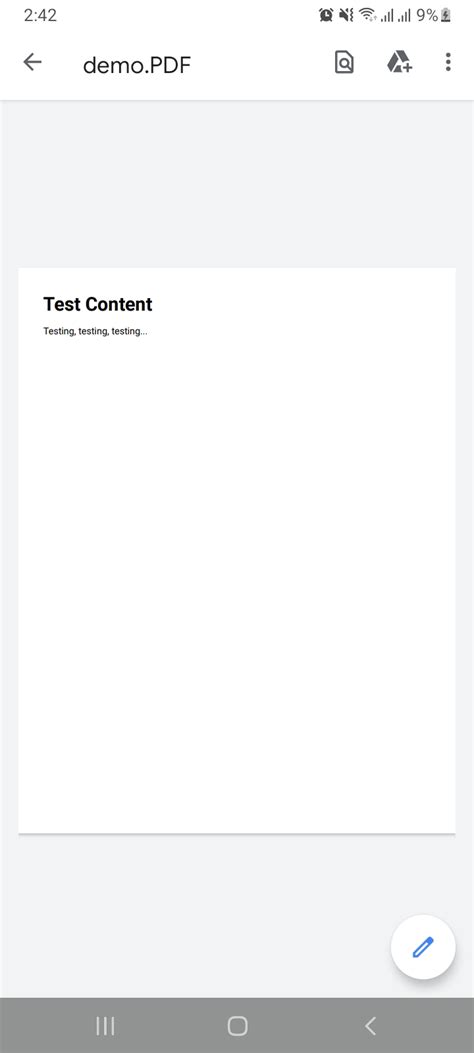 android saving pdf from webview print function always produce a 0