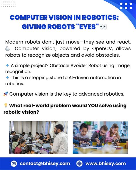 Computervision Robotics Ai Machinelearning Opencv Automation