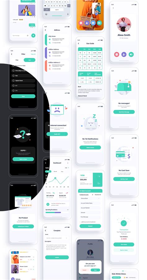 Shopex Ecommerce Mobile App Ui Template On Behance