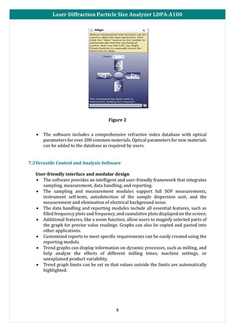 Laser Diffraction Particle Size Analyzer Ldpa A100 Manual