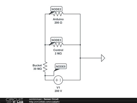 Sensor Circuit CircuitLab