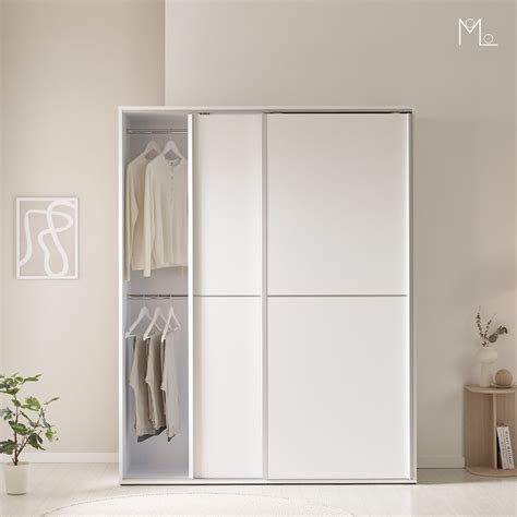 마엘 1600 비스포크 댐퍼 키큰 슬라이딩 옷장 미닫이장 슬라이드 장롱 Ssgcom