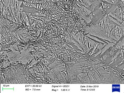 The initial microstructure of TA15 alloy. | Download Scientific Diagram