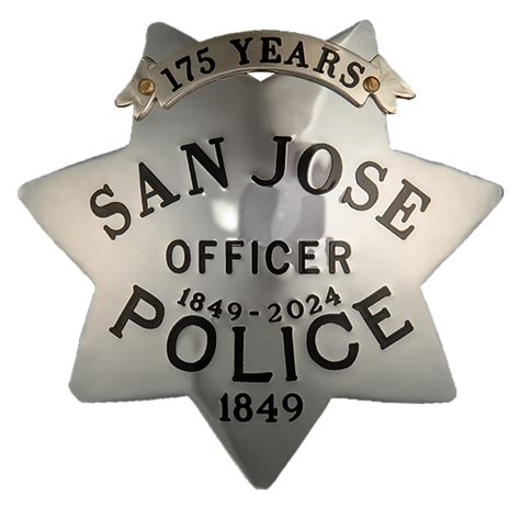 Badge History San Jose Police Department Ca