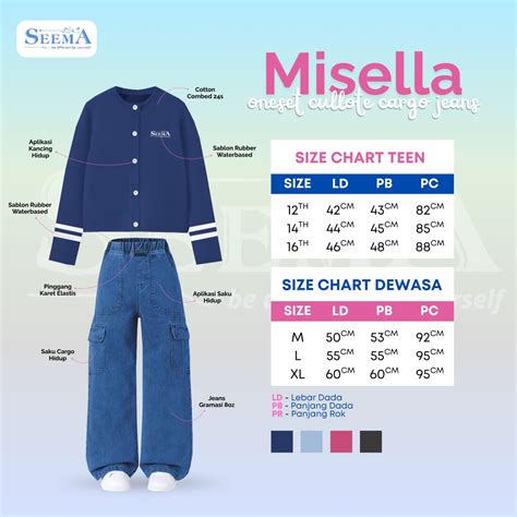 Seema Misella Oneset Cullotes Cargo Jeans