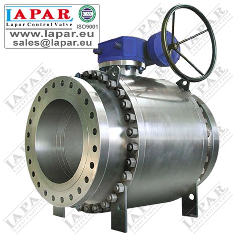 API D Side Entry Turnnion Mounted Ball Valve