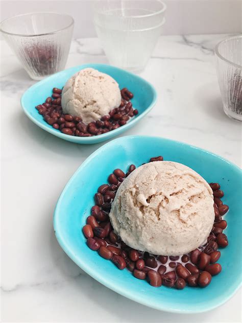 Red Bean Ice Cream Ice Cream Desserts Food