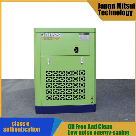 Hot Sale Oil Free Rotary Screw Gas Air Compressor Large Air Displacement Air Compressor For