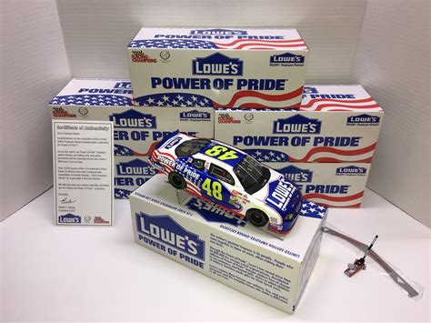 Jimmie Johnson 2002 48 Lowes Employee Special Power Of Pride 1 24