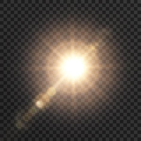 Premium Vector Bright Sun Shines With Warm Rays Vector Illustration