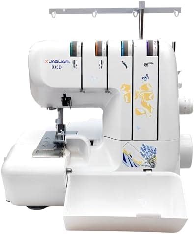 Jaguar 935D Overlocker Serger Sewing Machine, Includes Large ...