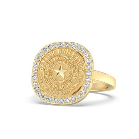 247 Milestone Baylor University Ring Traditional Seal