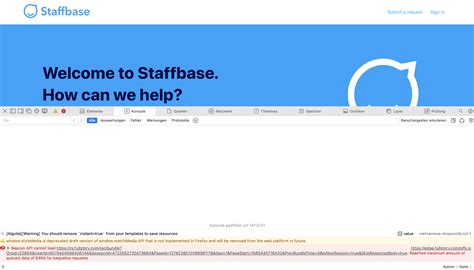 Opening The Developer Console Staffbase Support Portal