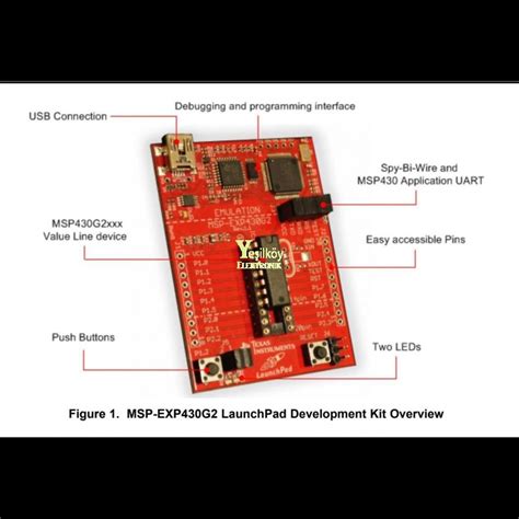 Msp Exp430g2 Geliştirme Kartı Msp430