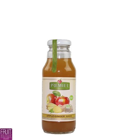 Сок яблочно-имбирный Premier 0,3л - Fruit Boutique exclusive
