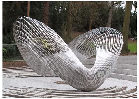 Reflective Intricate Dynamic Public Decor Large Modern Public Art