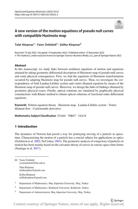 A New Version Of The Motion Equations Of Pseudo Null Curves With