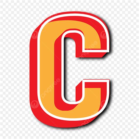 Letter C 3d