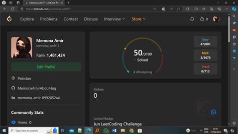 Memona Amir On Linkedin Datastructureandalgorithm Coding Leetcode Tech