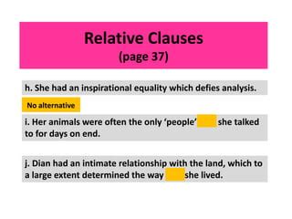 Relative Clauses Ex PPT