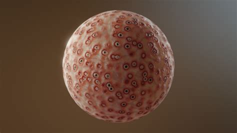 Trypophobia Skin Shader For Blender Eevee Superhive Formerly Blender