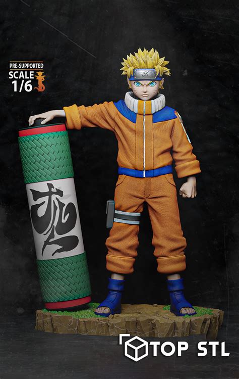 Naruto Classic Full Figure Stl Files Top Stl