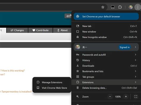 Using Tampermonkey Haramizu