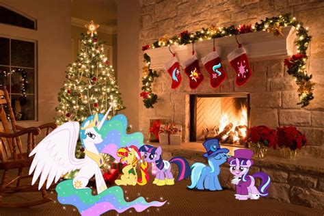 Ponies Christmas By Itsfortoo On Deviantart