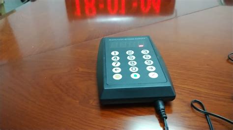 Multifunctional Simple Number Calling Wireless Queue Manage System