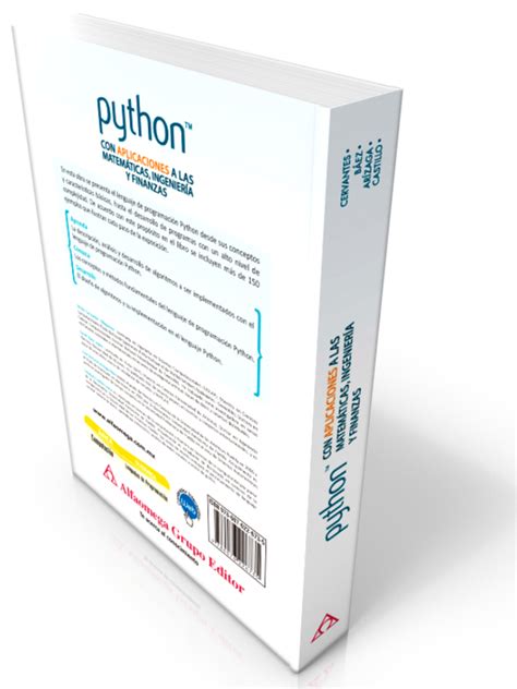 Python Con Aplicaciones A Las MatemÁticas IngenierÍa Y Finanzas