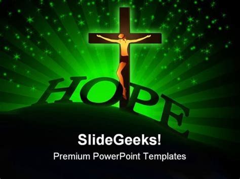 Hope People Powerpoint Template 0810