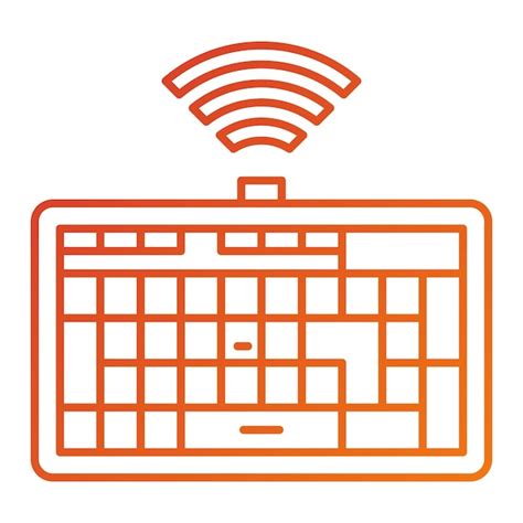 Premium Vector Vector Design Wireless Keyboard Icon Style