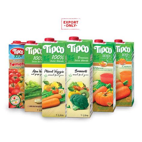 Jual Tipco Mixed Vegetable And Fruit Juice 1 Liter Shopee Indonesia