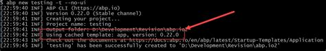 Cannot Create A No Ui Solution Issue 1959 Abpframework Abp GitHub