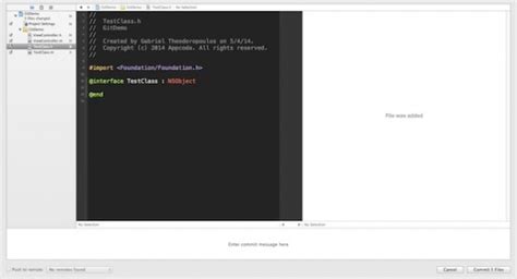 Understanding Git Source Control In Xcode