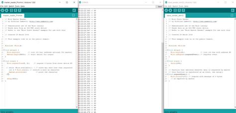Could Nt Recieve Integers At Master From Slave Issue Stm Duino Arduino Core Stm Github