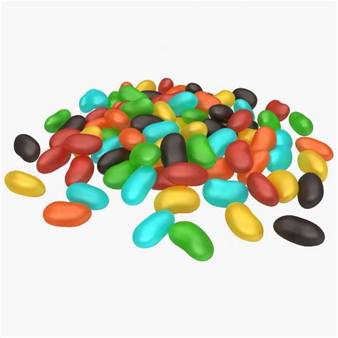 Jelly Bean Pile 3d Model 24 Max Fbx Obj 3ds Free3d