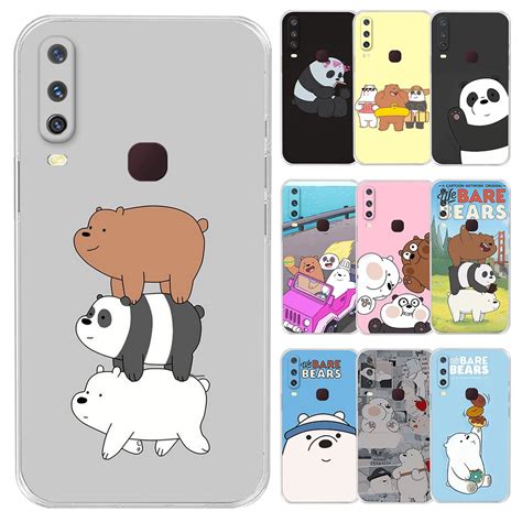 Tecno Camon 15 Pro Cd7 Spark 5 Kd7 5 Pro Pova Neo Pop5 Lte I68h19 We Bare Bears Soft Silicone