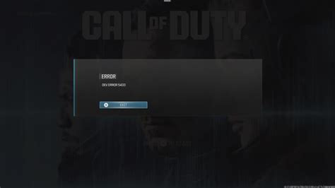 how to fix mw3 dev error 5433 mw3 and warzone