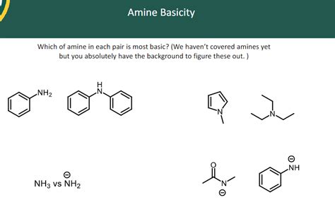 Solved Which Of Amine In Each Pair Is Most Basic We Chegg Com