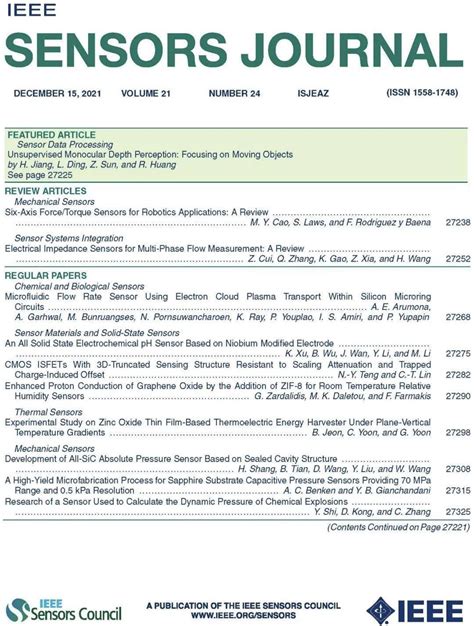 喜讯 港中大（深圳）黄锐教授团队在ieee Sensors Journal发表文章并被选为当期featured Article运动方法深度